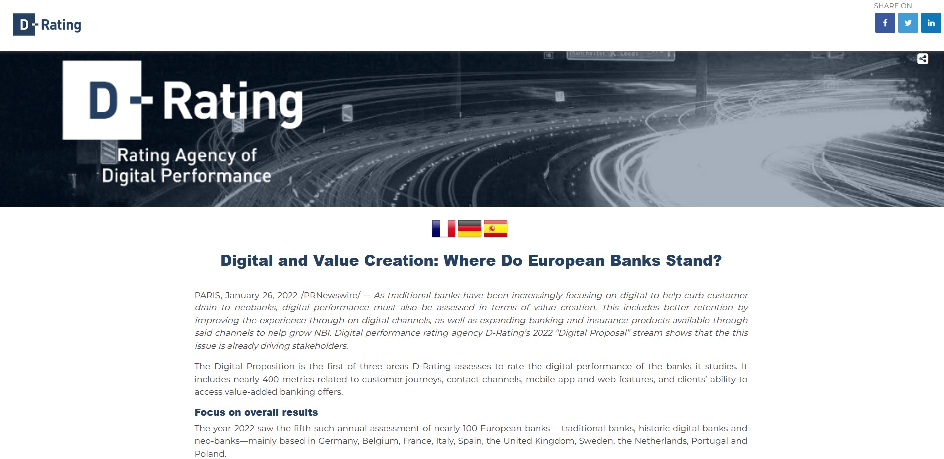 Los 10 mejores comunicados de prensa digitales en 2022